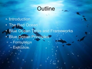 The blue ocean strategy | PPTX