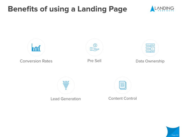 The Landing Page Blueprint: How to build high converting landing pages | PPT