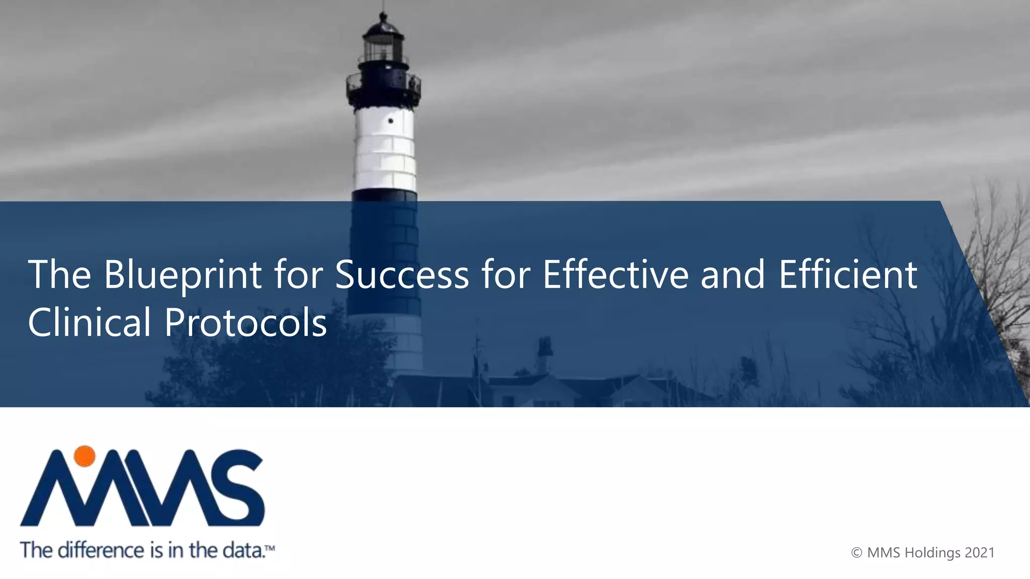 The Blueprint for Success for Effective and Efficient Clinical ...