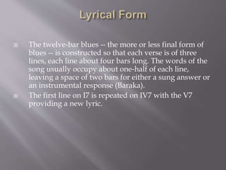 The Blues | PPTX