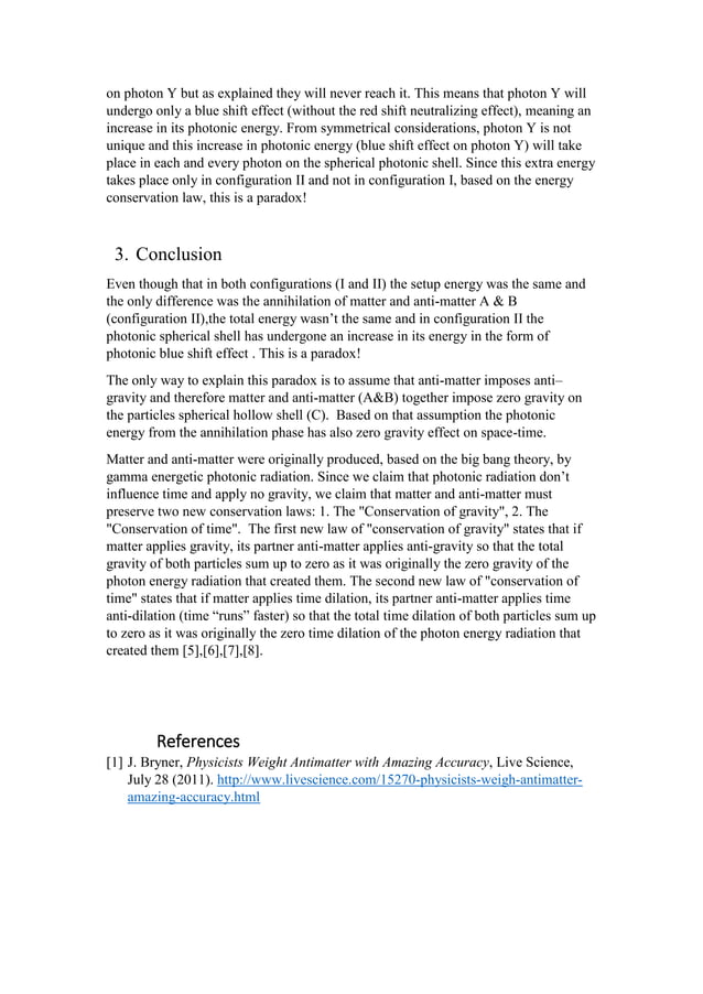 The blue shift paradox | PDF