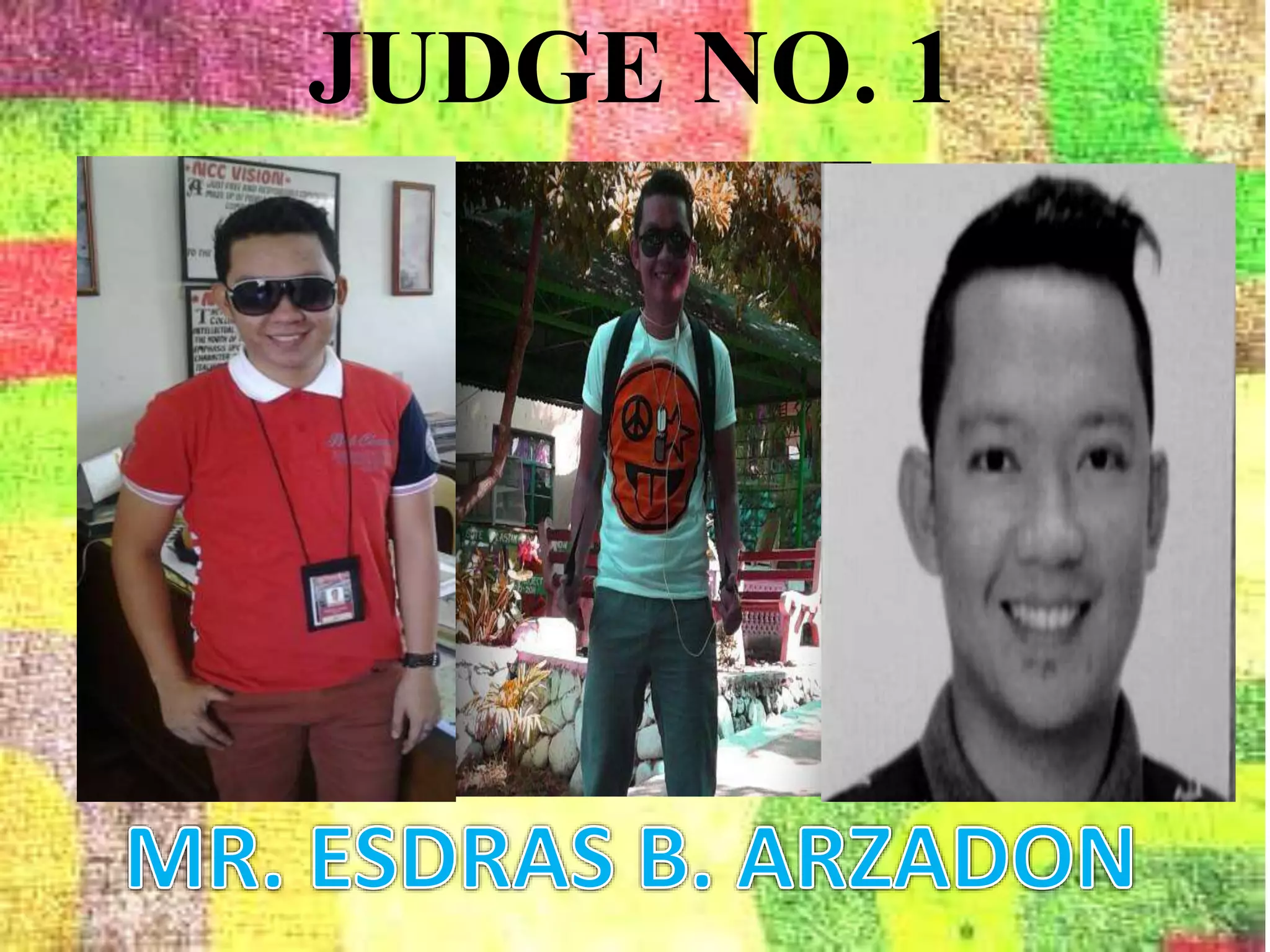 The board of judges | PPT