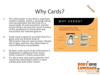 The body language cards | PPT