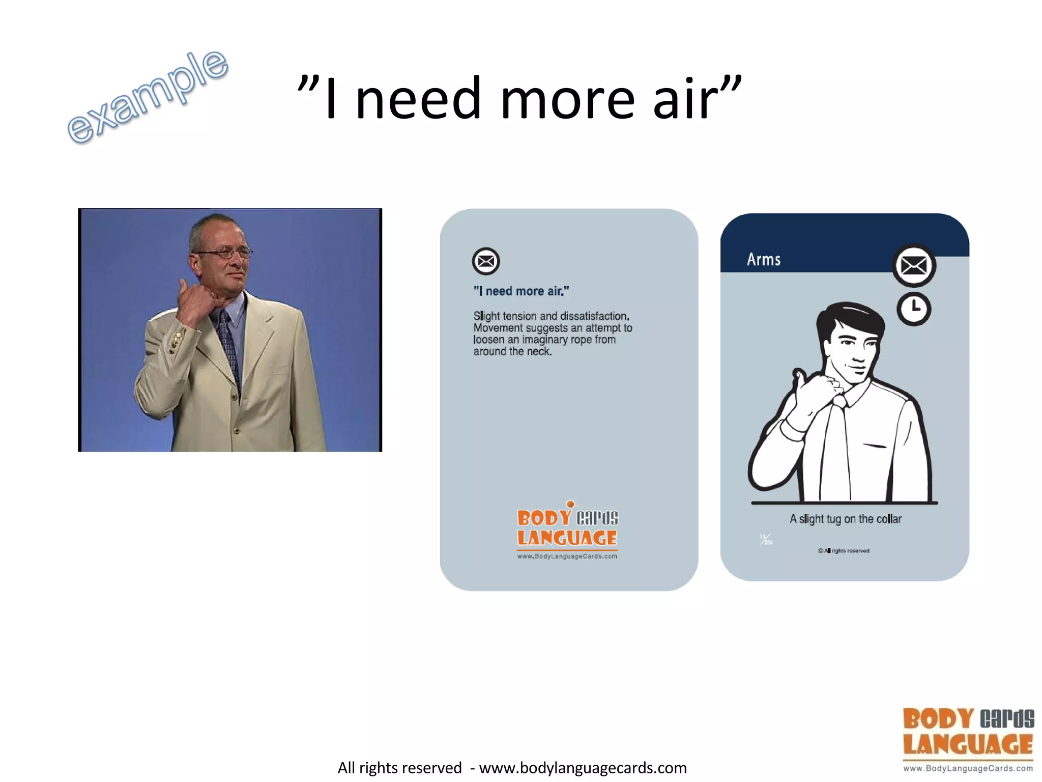 The Body Language Cards | PPT