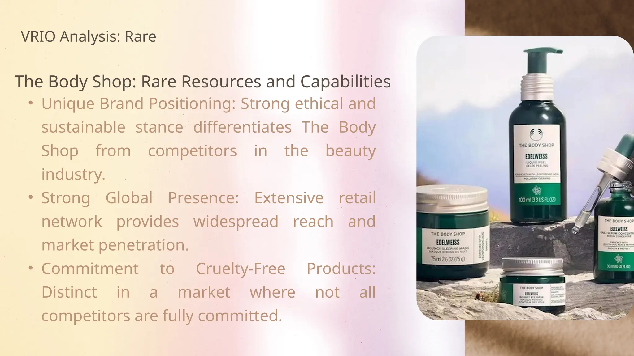 informations on the body shop and its details pptx | PPTX