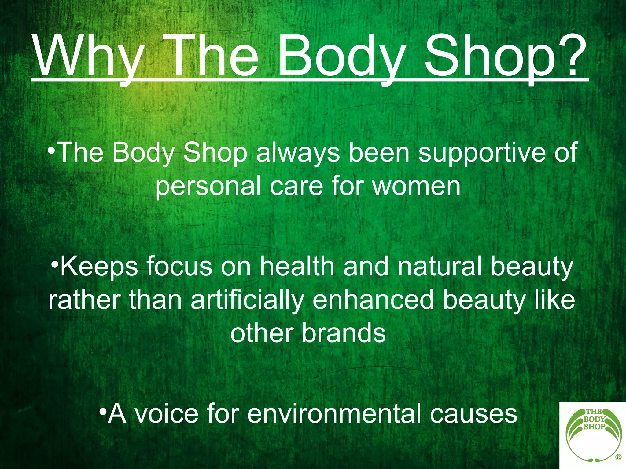 The body shop | PPT