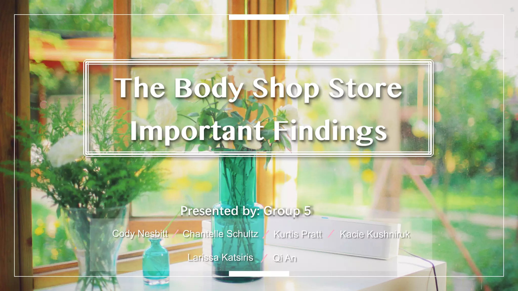 The body shop store layout ppt | PDF