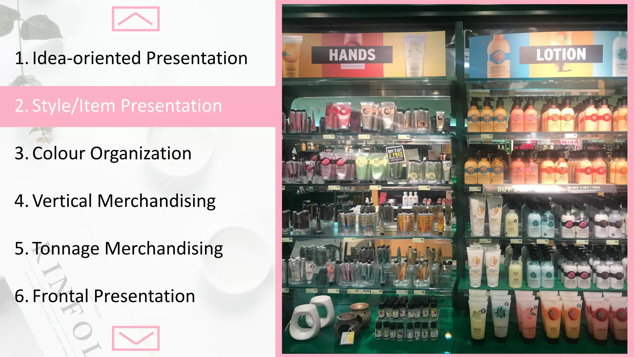 The body shop store layout ppt | PDF