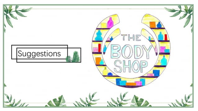 The body shop store layout ppt | PDF | Business | Business and Finance