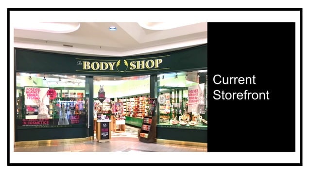 The body shop store layout ppt | PDF | Business | Business and Finance