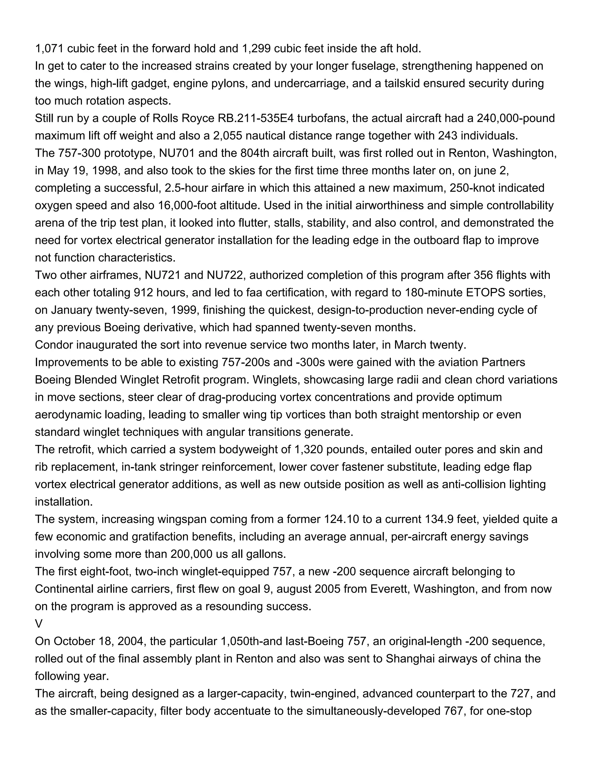 The Boeing 757 | PDF