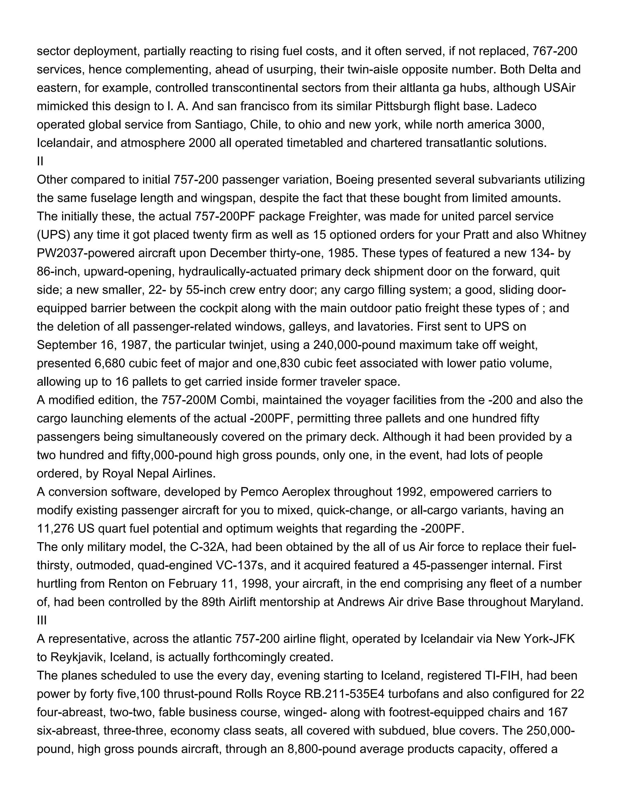 The Boeing 757 | PDF