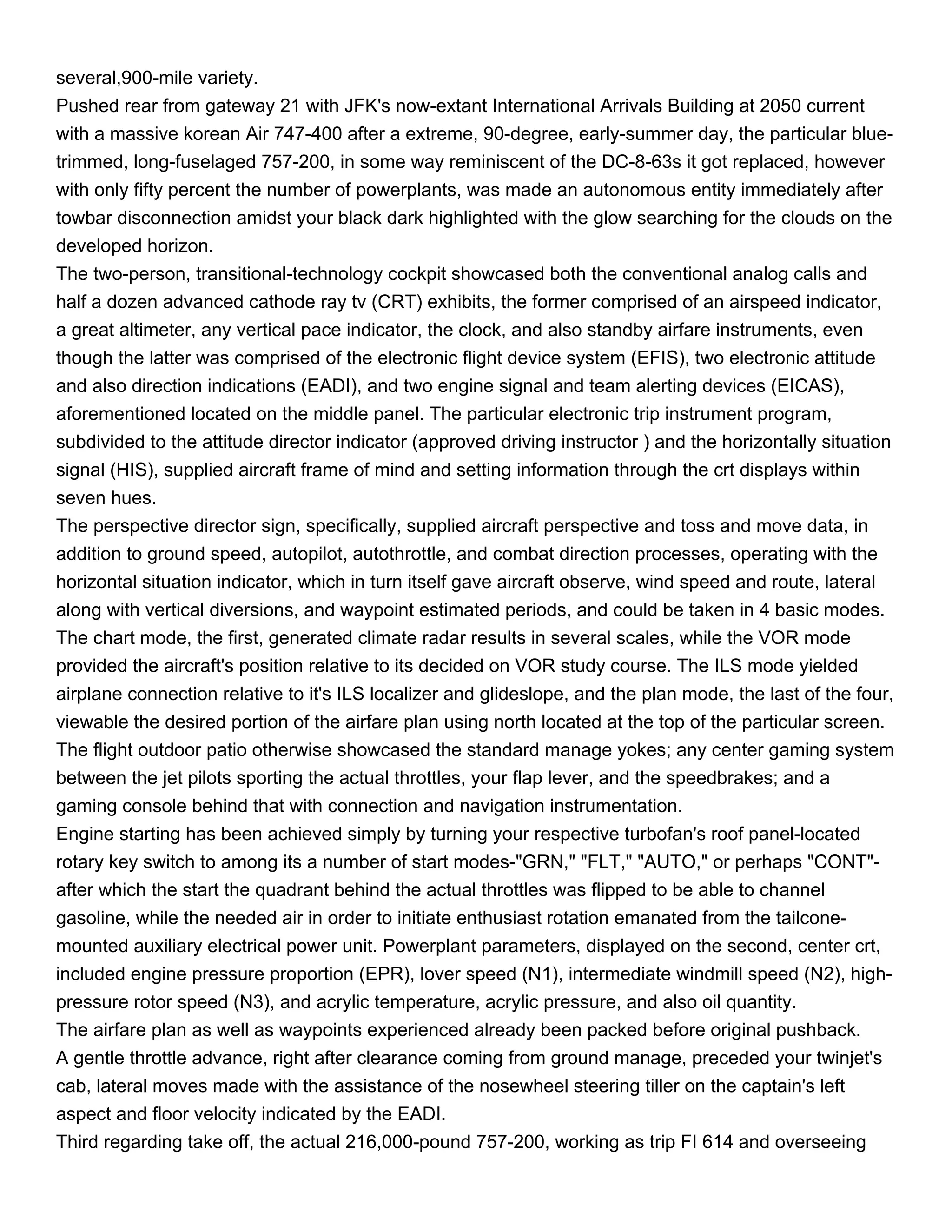 The Boeing 757 | PDF