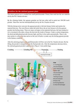 The boiling furnace for gypsum industry, gypsum powder production line ...