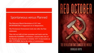The Bolsheviks and the October Revolution of 1917.pptx