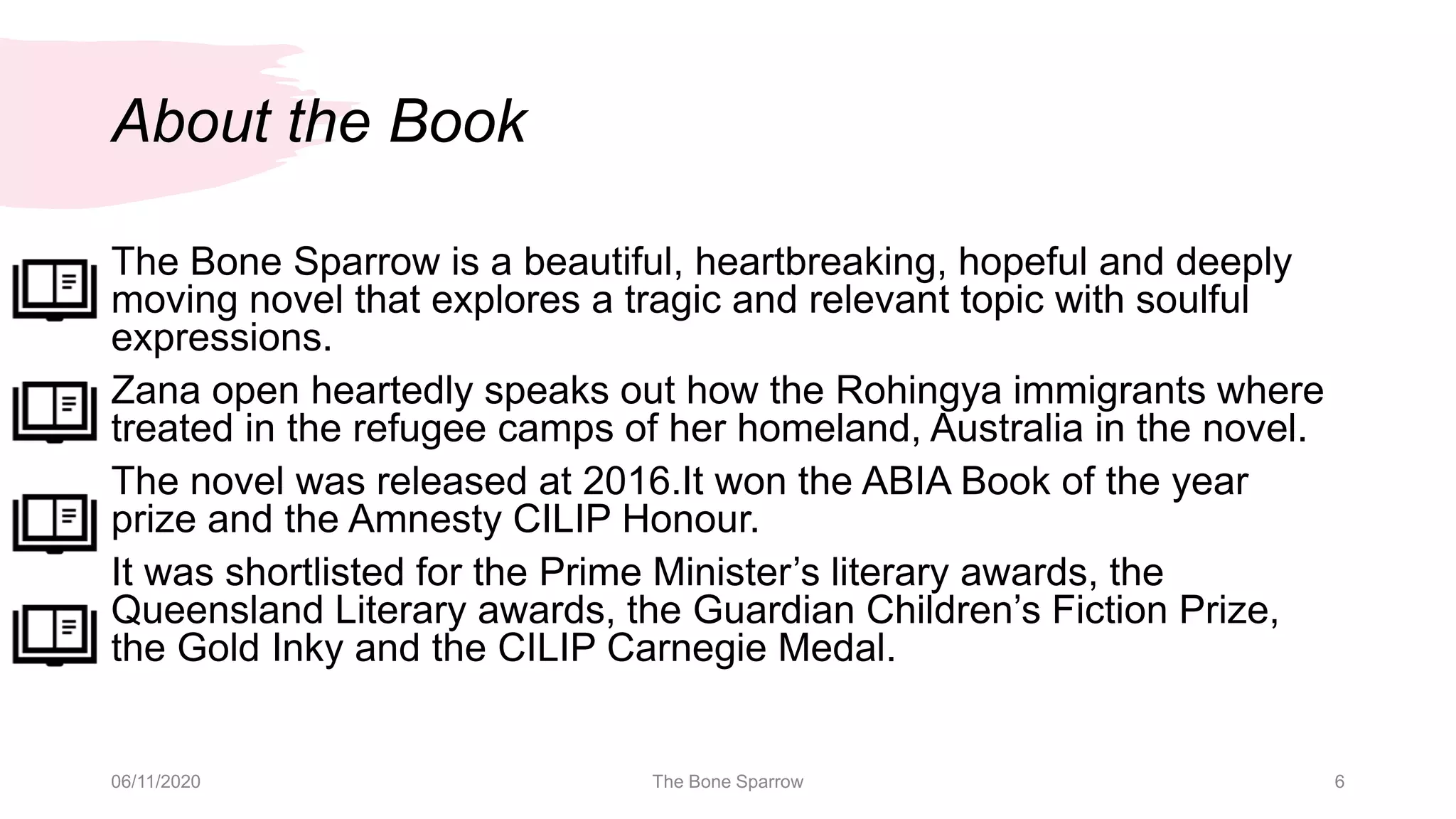 The Bone Sparrow Review | PPTX