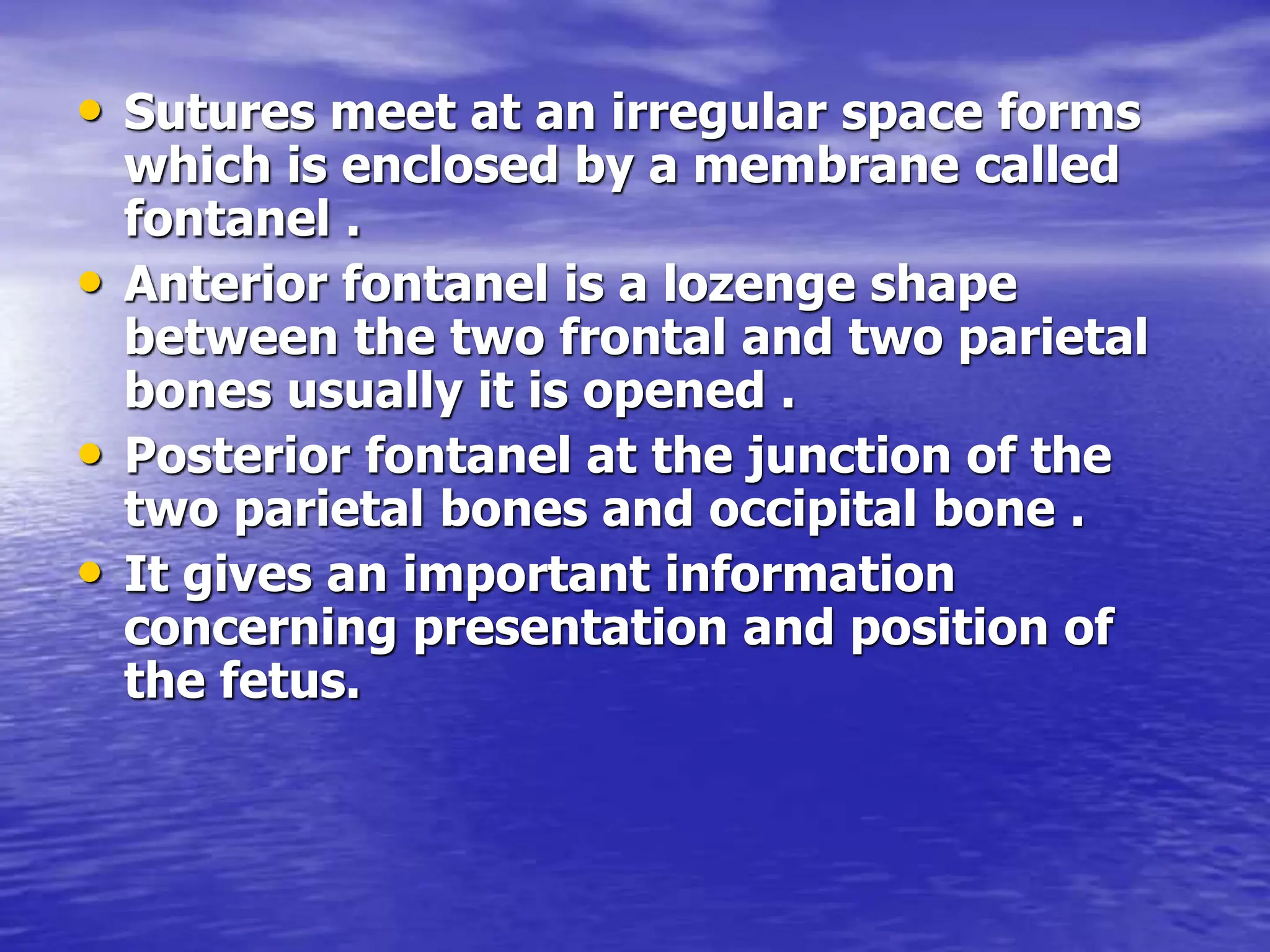 THE BONY PELVIS - Maternal pelvis and fetal skull.ppt