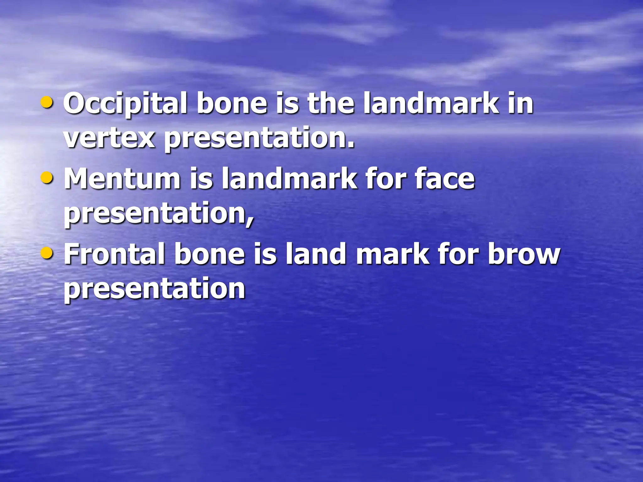 THE BONY PELVIS - Maternal pelvis and fetal skull.ppt