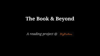 The Book and Beyond | PPT