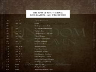 The Book of Acts - Type and Typology | PPTX