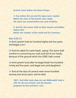 The book of Enoch | DOCX