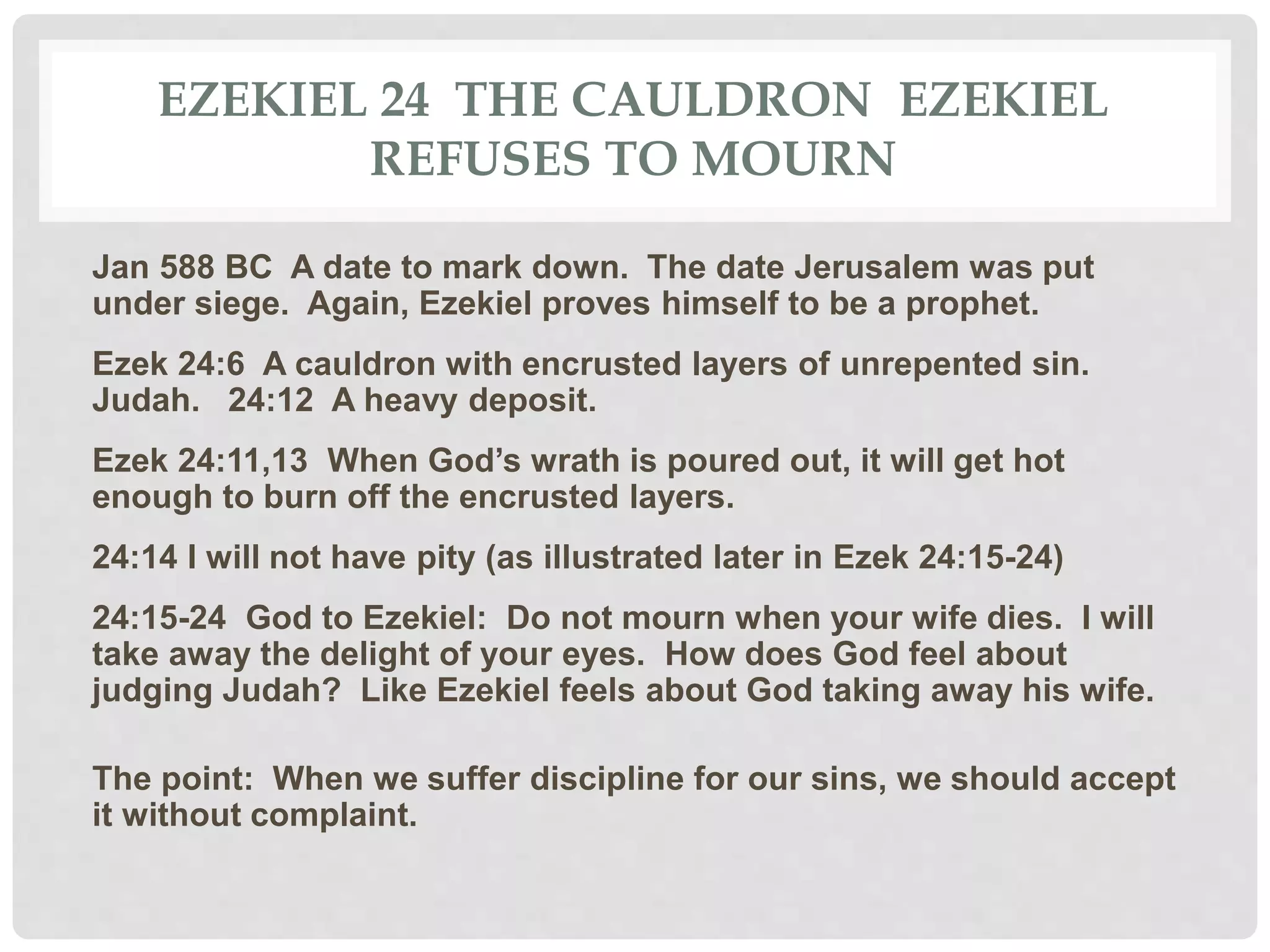 The Book of Ezekiel | PPTX