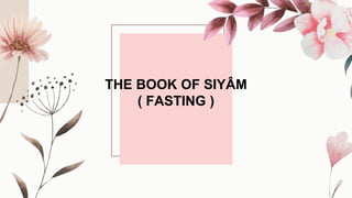 The book of fasting and its importance.pptx