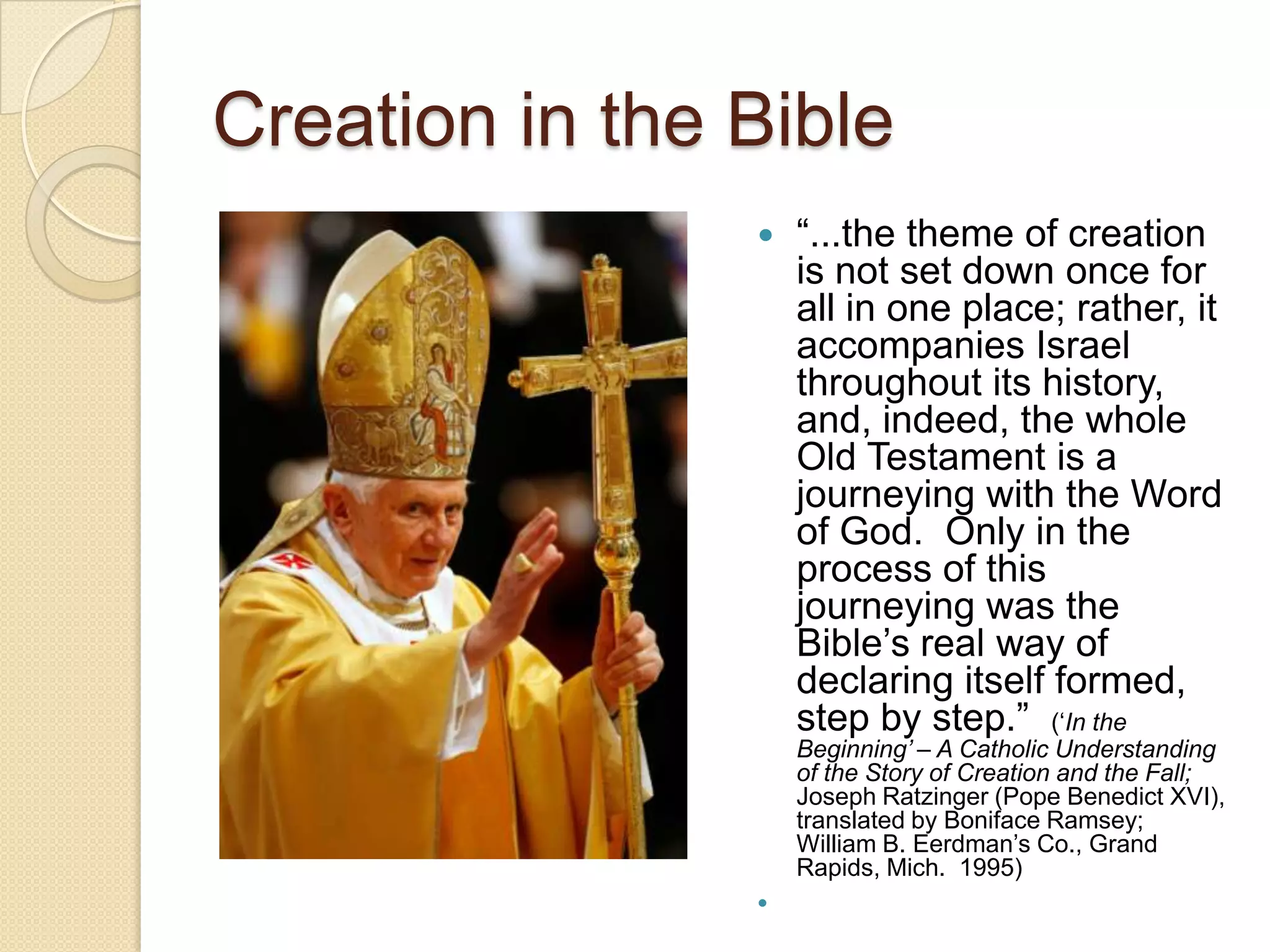 The book of genesis | PPTX