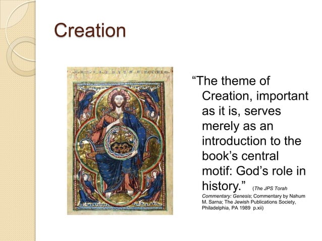 The book of genesis | PPTX