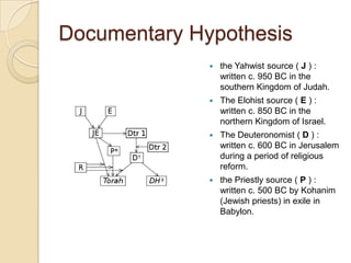 The book of genesis | PPTX