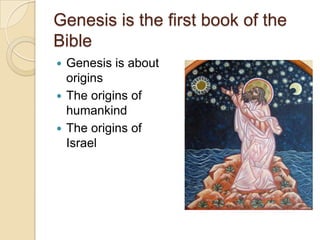 The book of genesis | PPTX
