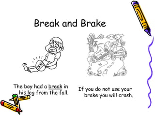 The book of homophones | PPT