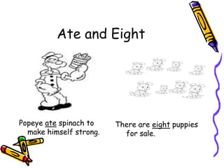 The book of homophones | PPTX | Books and Literature