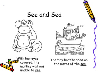 The book of homophones | PPTX | Books and Literature