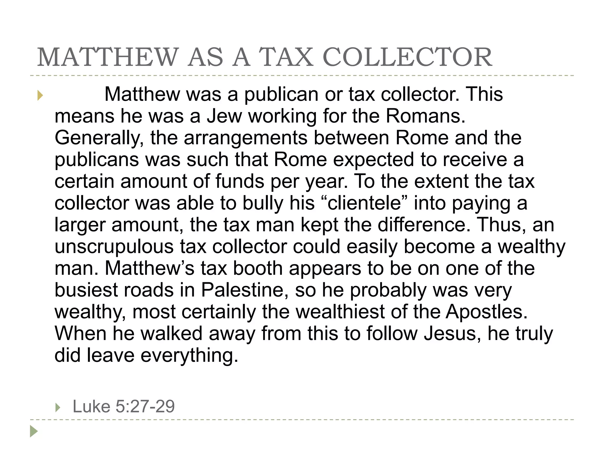 The book of matthew | PPTX