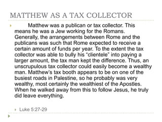 The book of matthew | PPTX