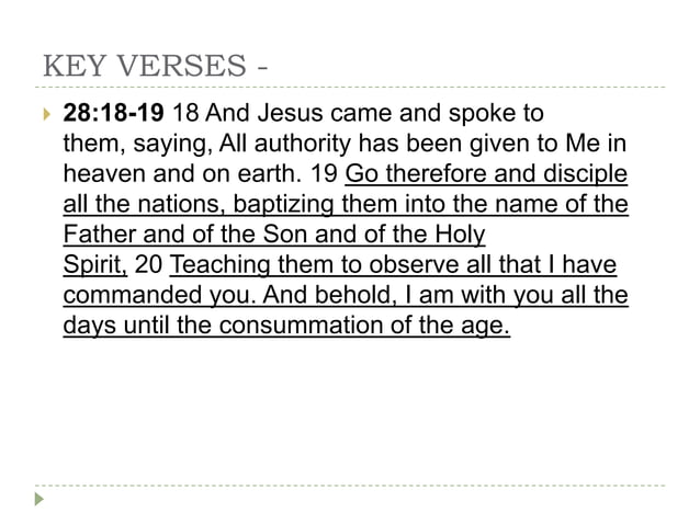 The book of matthew | PPTX