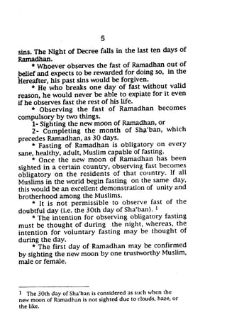 The book of siyaam fasting | PDF