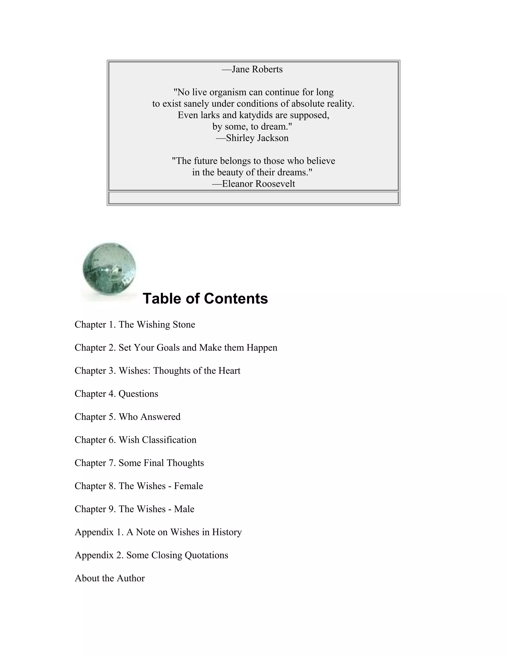 The book of wishes | DOC