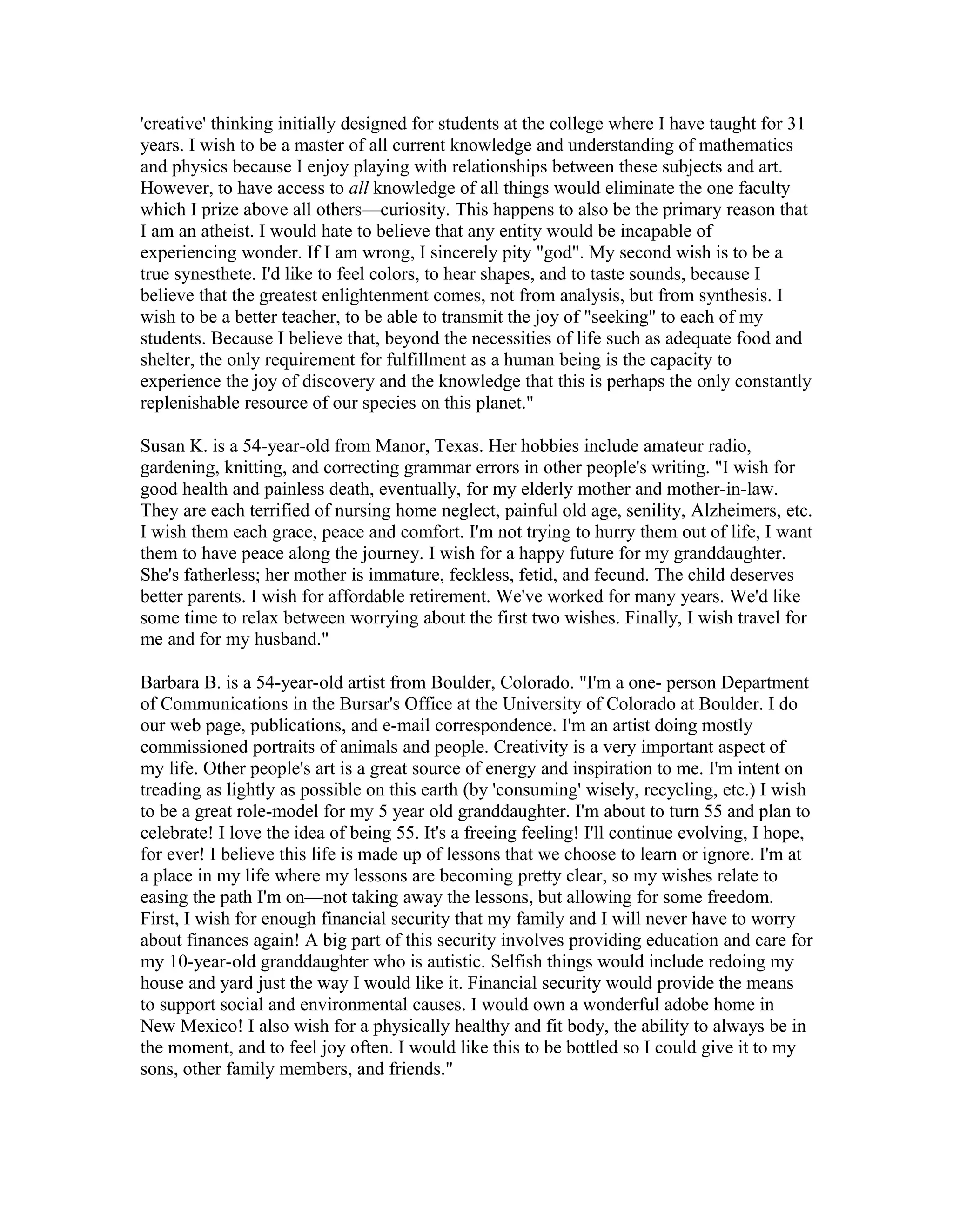 The book of wishes | DOC