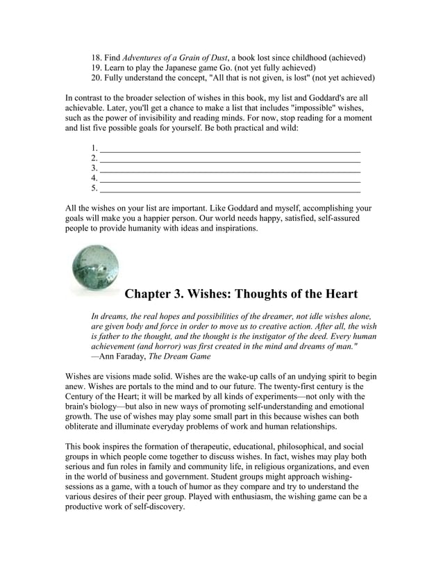 The book of wishes | DOC