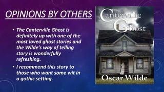 The Book Review on the Canterville Ghost (Class XI-B).pptx