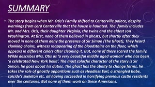 The Book Review on the Canterville Ghost (Class XI-B).pptx