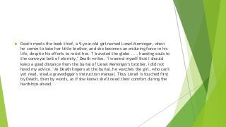 The book thief review | PPTX