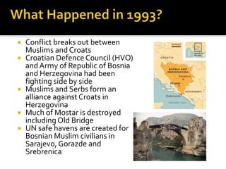 The bosnian war | PPTX
