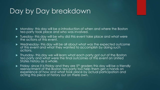 The boston tea party | PPT