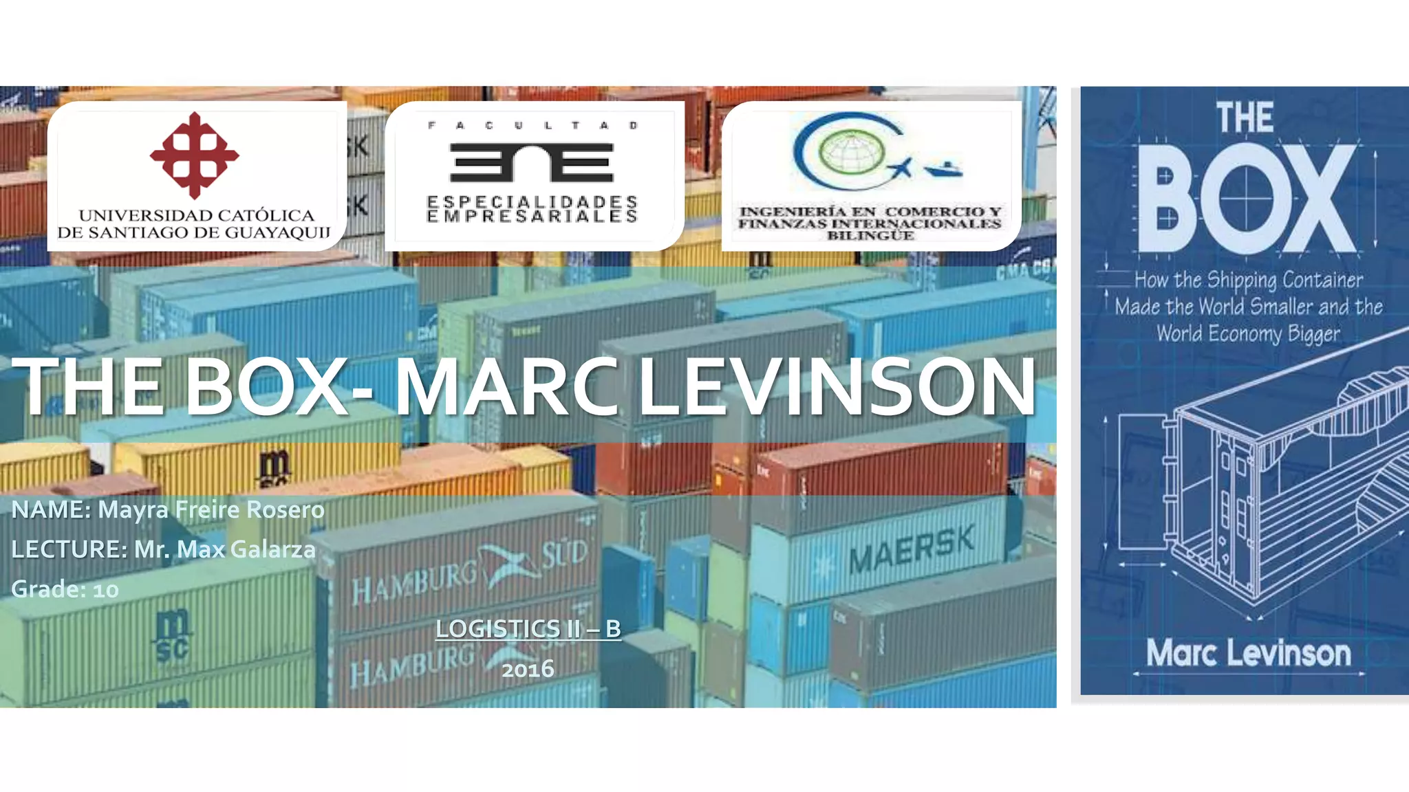 The Box by Marc Levinson | PPTX