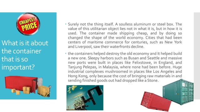 The Box by Marc Levinson | PPT