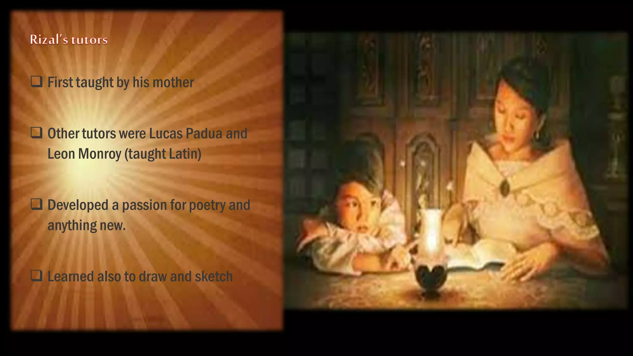 The boyhood years of jose rizal | PDF