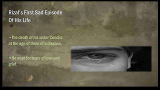 The boyhood years of jose rizal | PDF